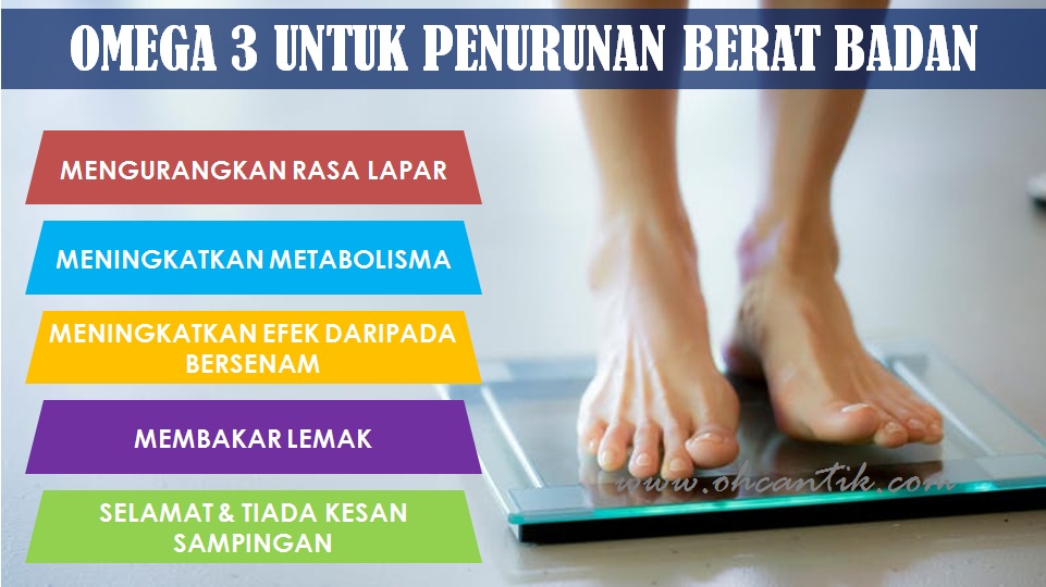 Turunkan Berat Badan Secara Sihat, Mudah Dan Efektif | Ohcantik.com