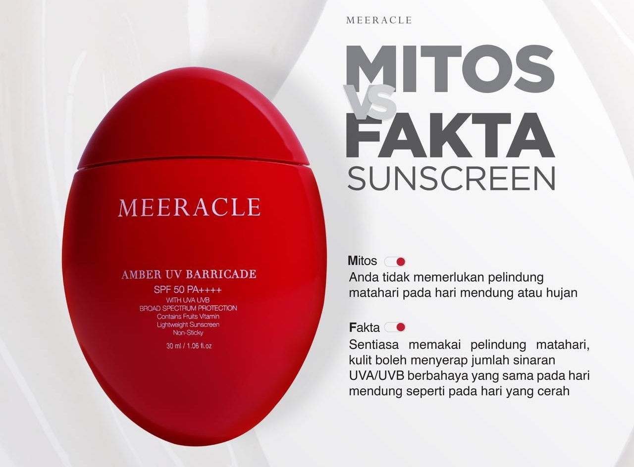 Sunscreen Terbaik SPF50 Daripada MEERACLE | Ohcantik.com